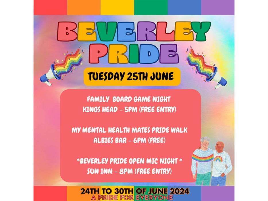 BEVERLEY PRIDE - Tuesday 24th June - Visit East Yorkshire