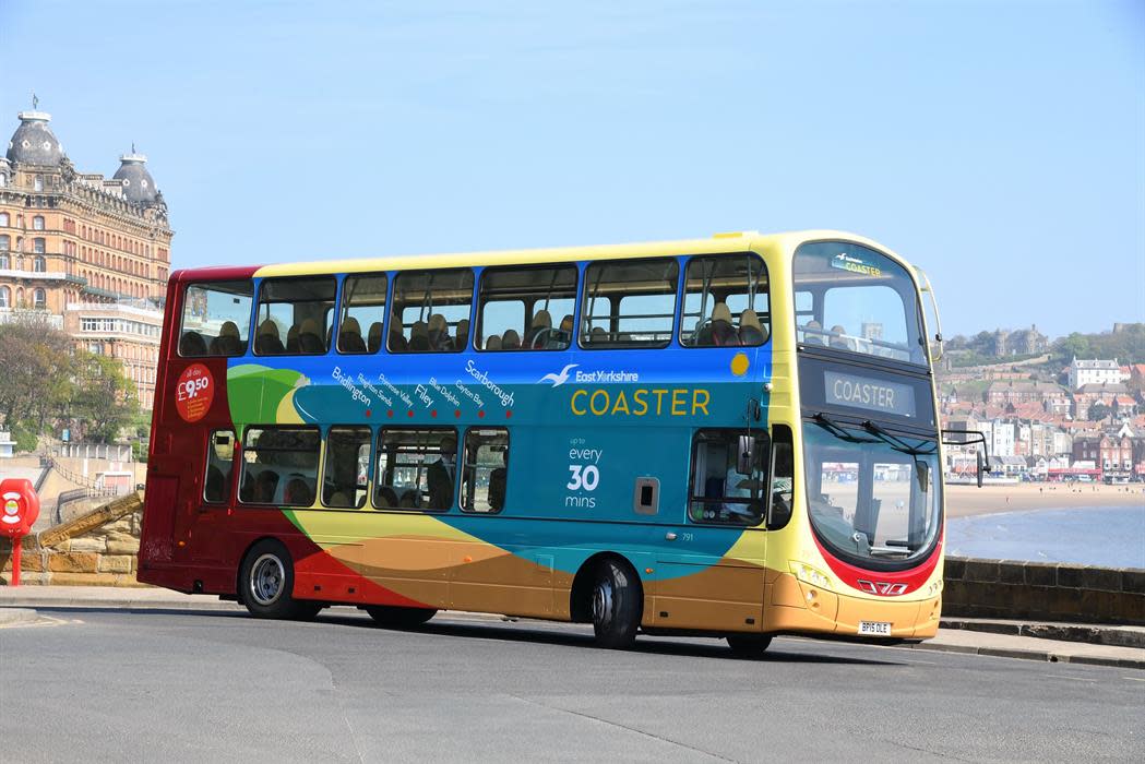 Coaster Buses - Discover Yorkshire Coast