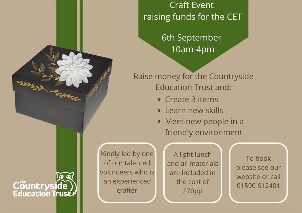 Fundraising Craft Event - Visit the New Forest