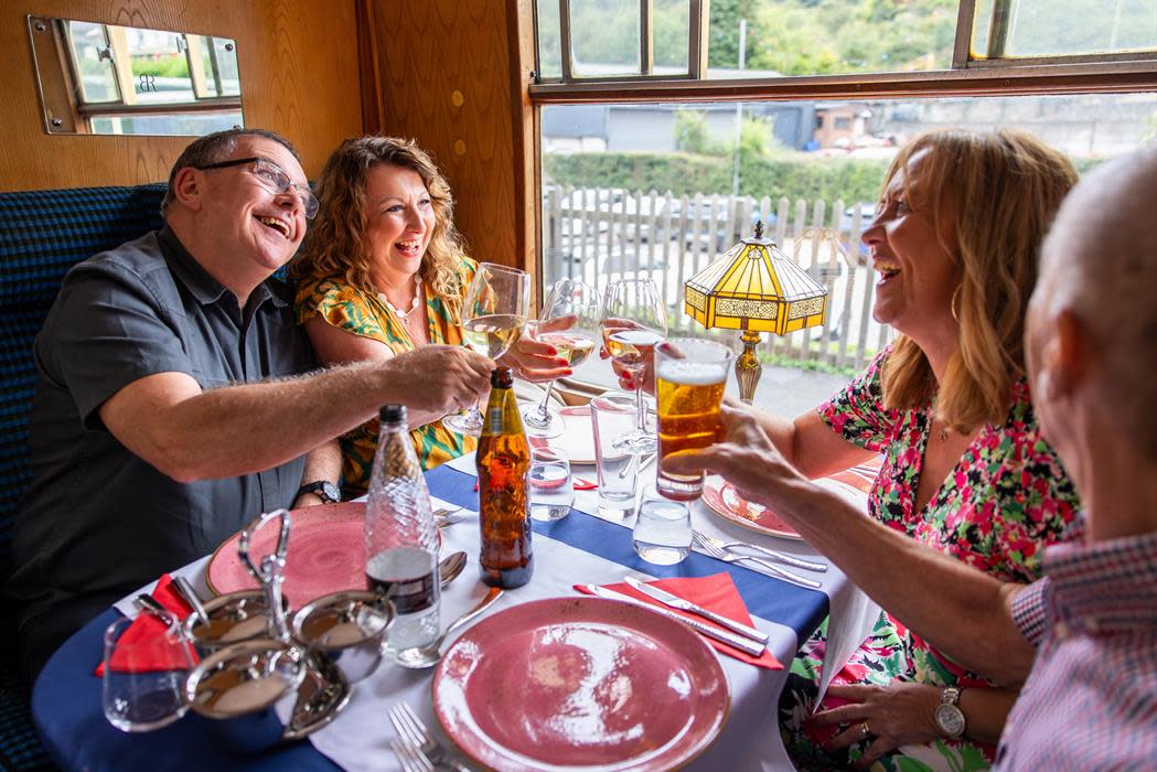 Steam Train Dining in Staffordshire
