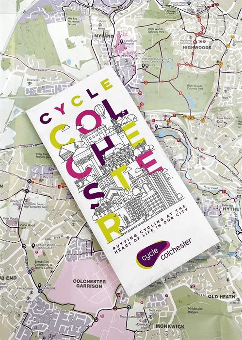 Cycle Colchester Map - Visit Colchester