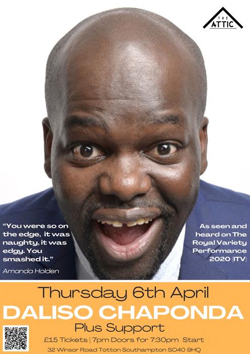 Comedy Night with Daliso Chaponda - Visit the New Forest
