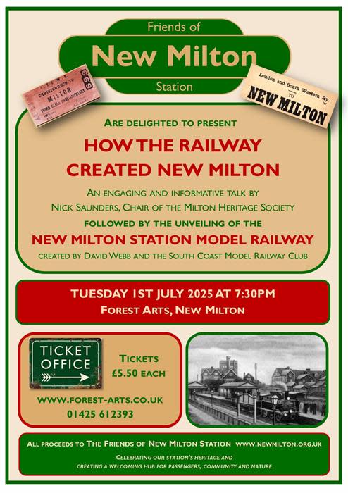 How The Railway Created New Milton - Visit the New Forest