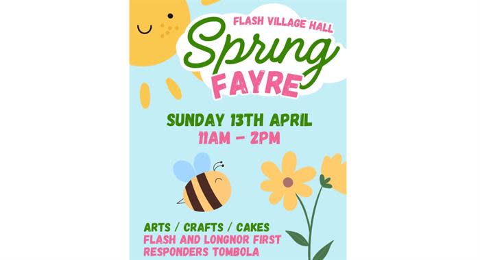 Flash Village Hall Spring Fayre