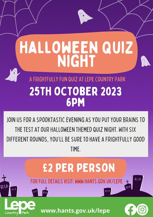 Halloween Quiz Night - Visit the New Forest
