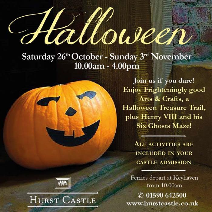 Halloween Fun at Hurst Castle - Visit the New Forest