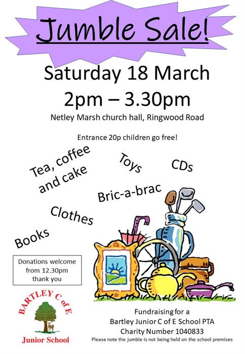 Jumble Sale - Visit the New Forest