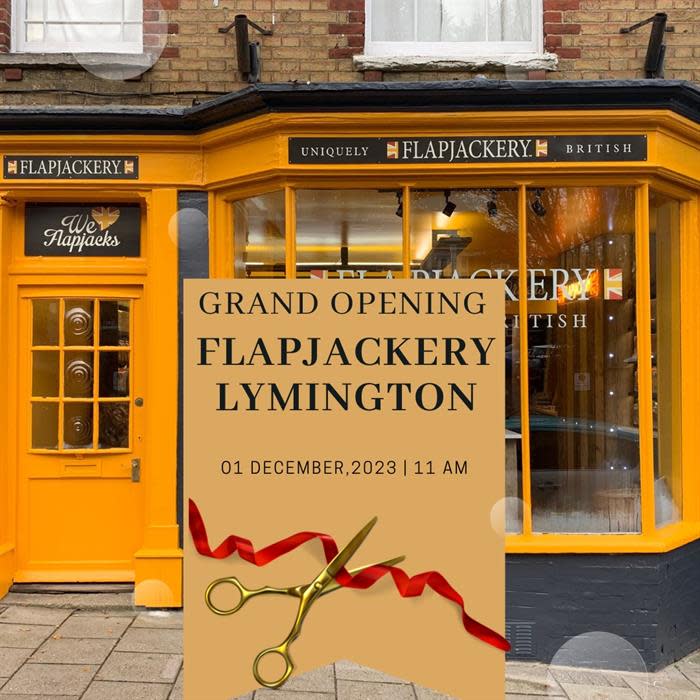 Flapjackery opens in Lymington - Visit the New Forest