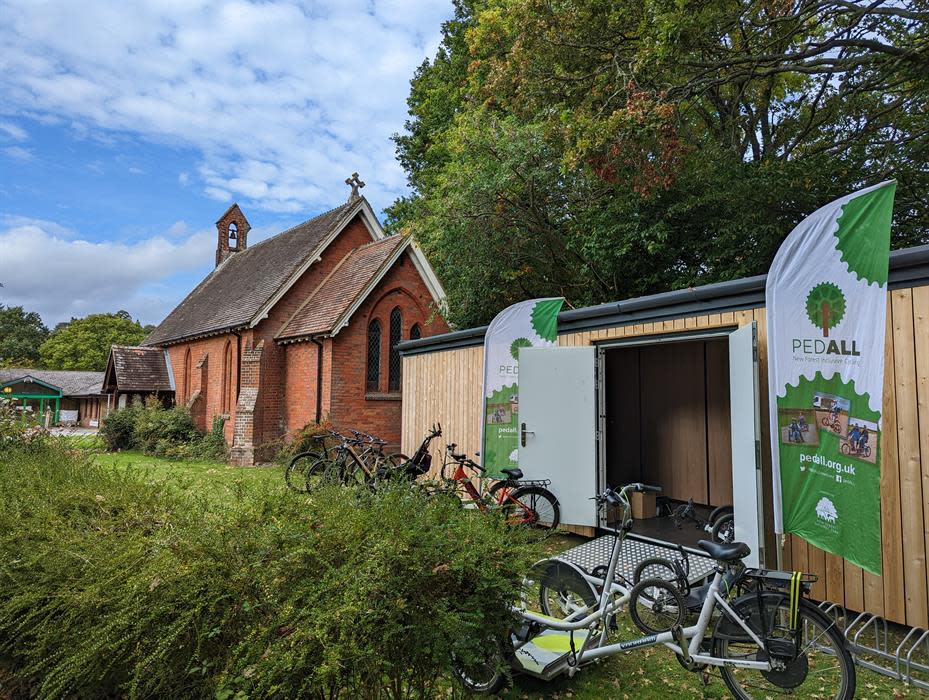 PEDALL Free drop in bike maintenance - Visit the New Forest