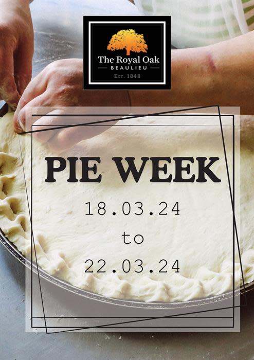Pie Week - Visit the New Forest