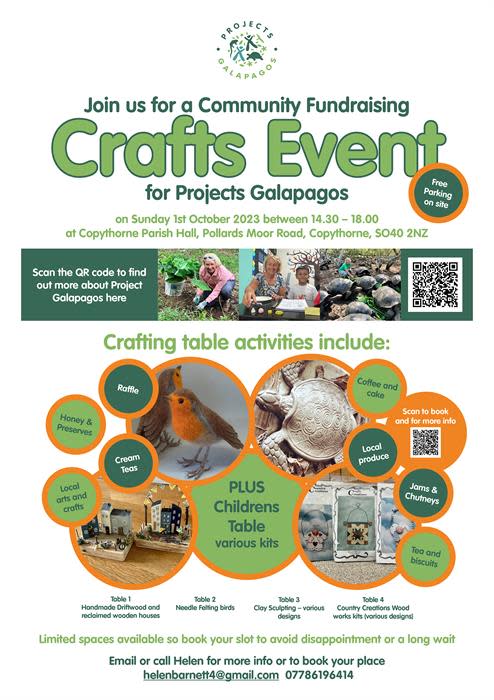 Community Fundraising Crafts Event - Visit the New Forest