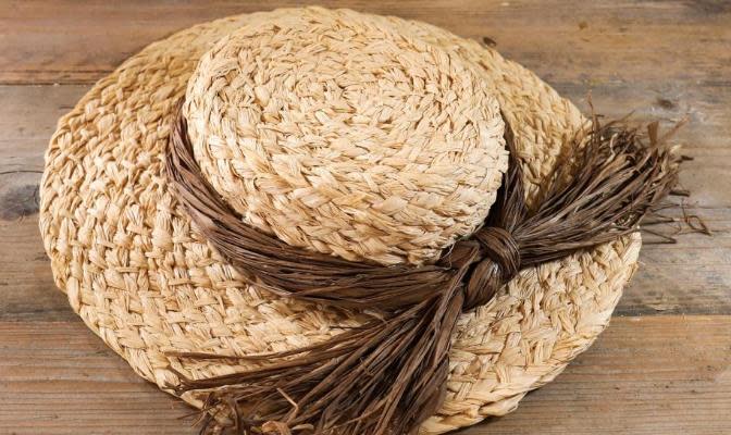 RAFFIA HAT - Visit the New Forest