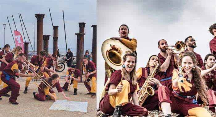 SM Walking Festival Launch - Perhaps Contraption