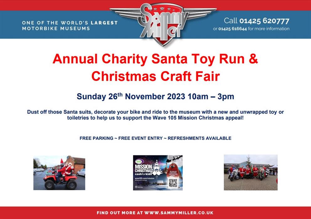 Annual Charity Santa Toy Run & Craft Fair - Visit the New Forest