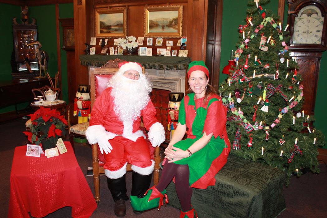 Afternoon tea with Santa