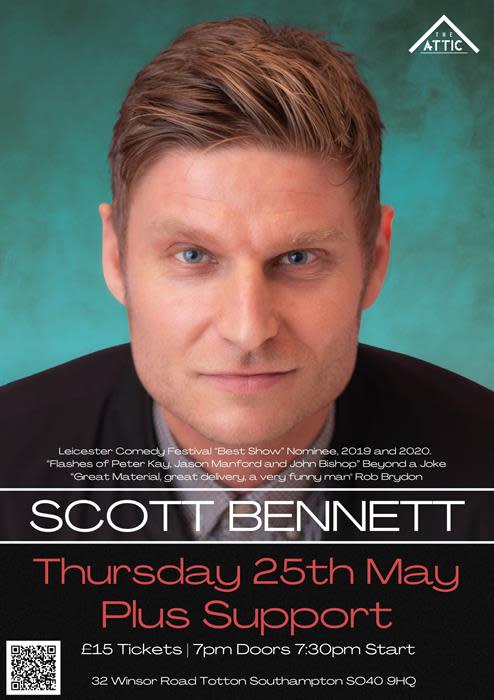 Comedy Night with Scott Bennett - Visit the New Forest
