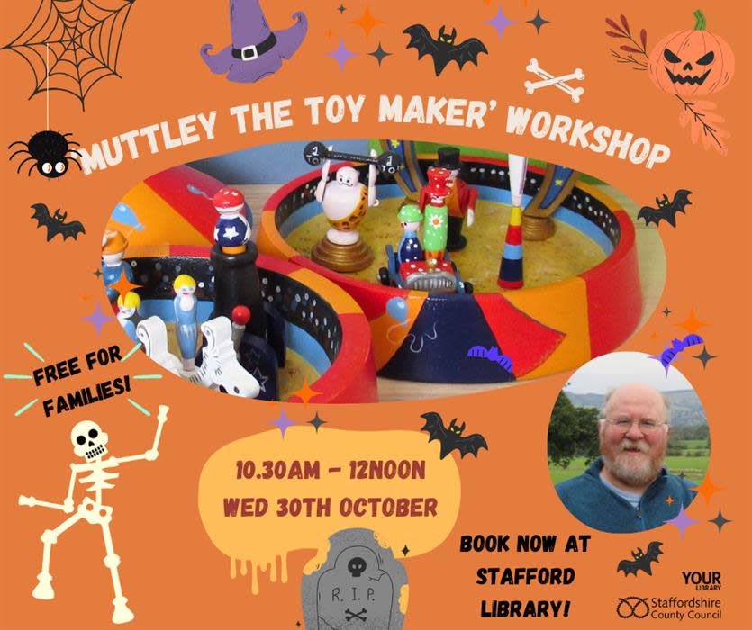 Spooky Toy Making with Muttley!