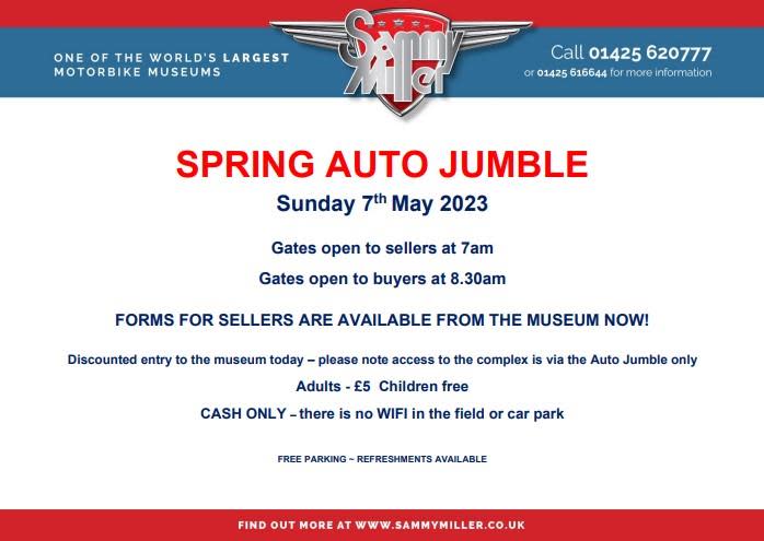 Spring Auto Jumble - Visit the New Forest
