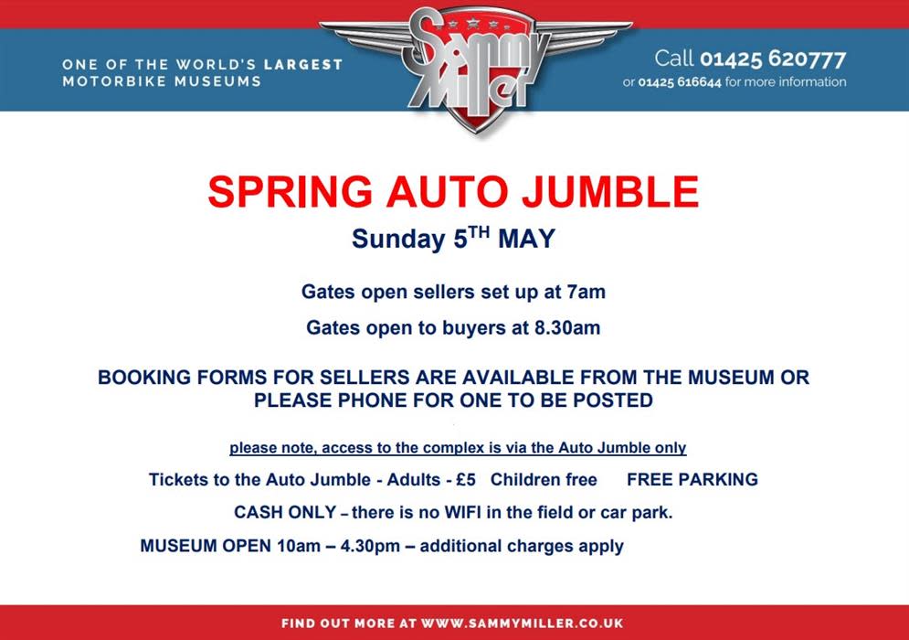 Spring Auto Jumble - Visit the New Forest