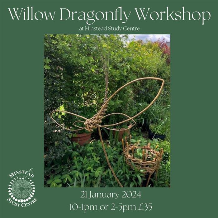Willow Dragonfly Workshop - Visit the New Forest