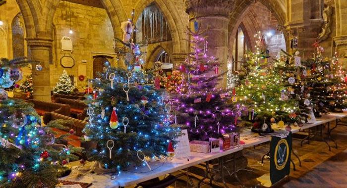 7th Annual Christmas Tree Festival at Holy Trinity Eccleshall