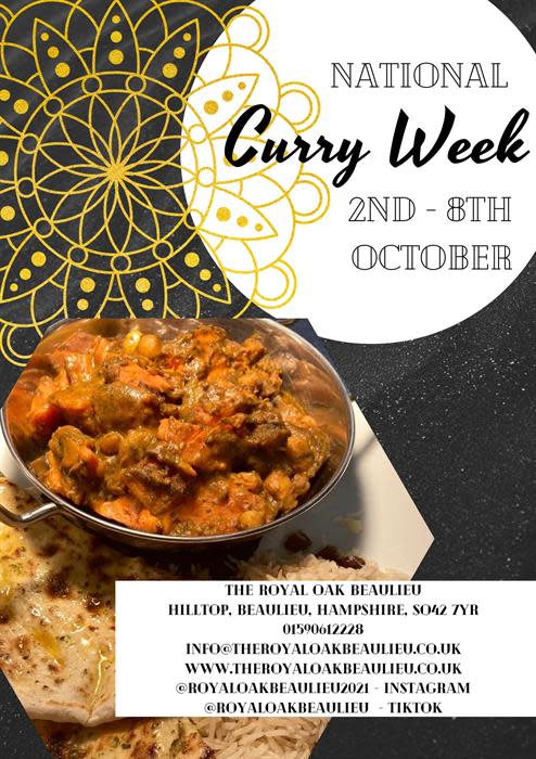 Curry Week - Visit the New Forest