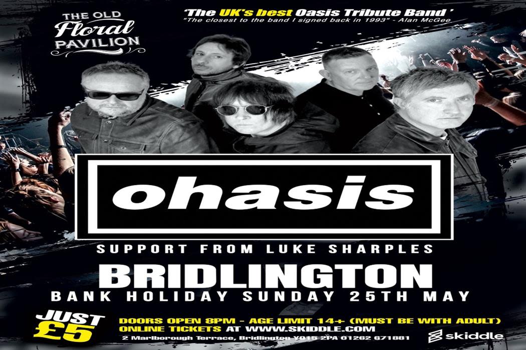 ohasis at The Pavilion - Sunday 25th May 2025 - Visit East Yorkshire