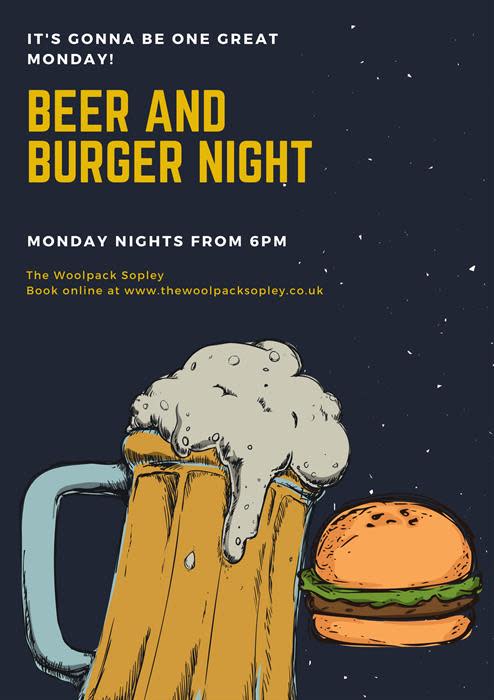 Monday night burger night - Visit the New Forest