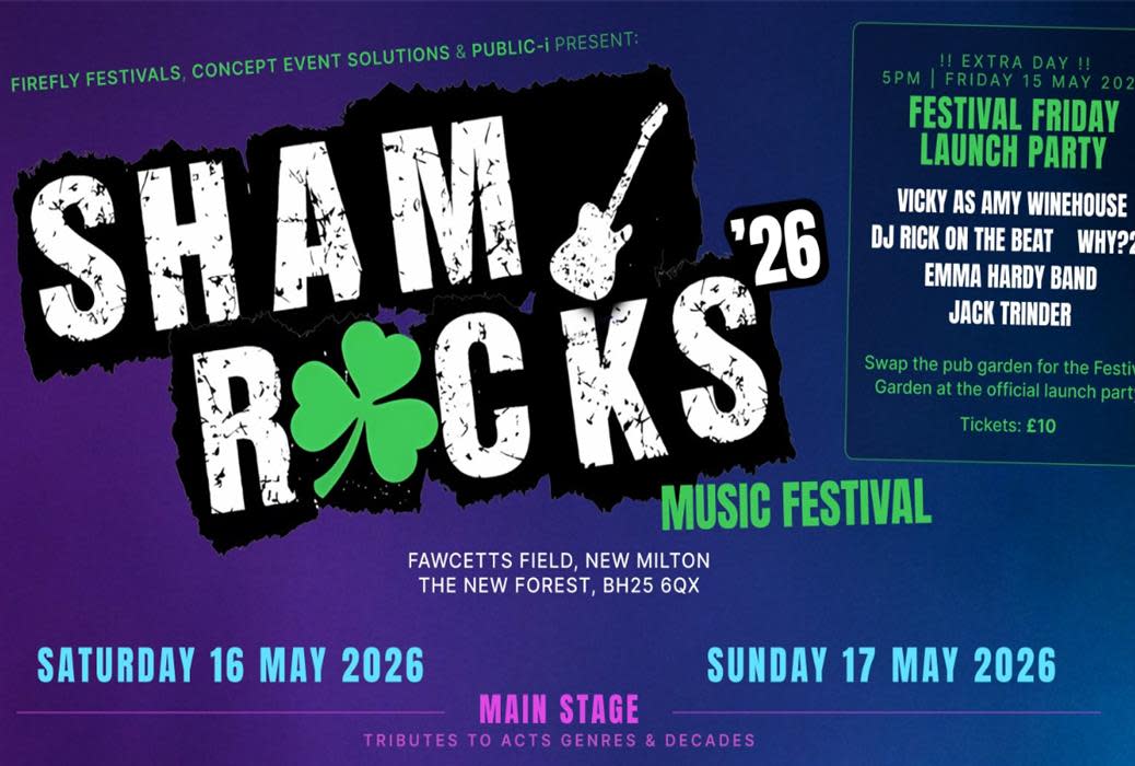 Sham Rocks Music Festival - Visit the New Forest