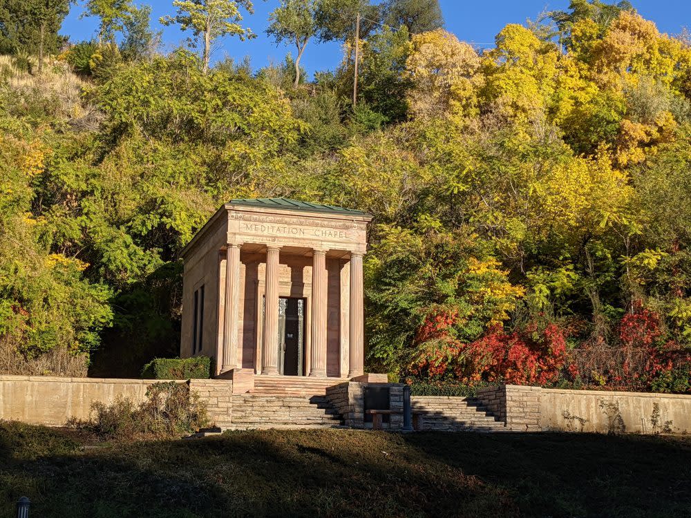 Memory Grove Park Meditation Chapel Tour | Humanities event in Salt ...