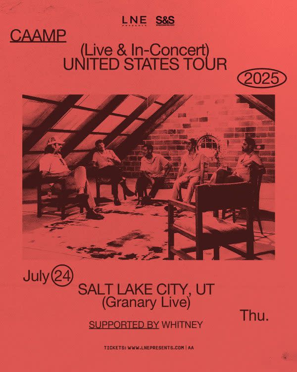 CAAMP | Music event in Salt Lake presented by Granary Live