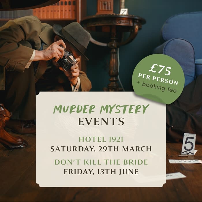 Hotel 1921 Murder Mystery - Visit Devon