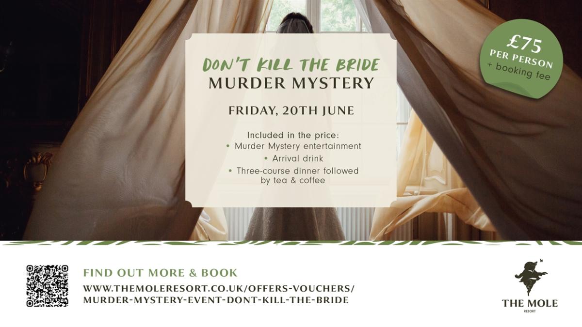 Murder Mystery Event - Don't Kill The Bride - Visit Devon