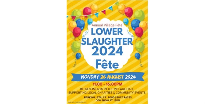 Lower Slaughter Village Fete - 2024 - Cotswolds