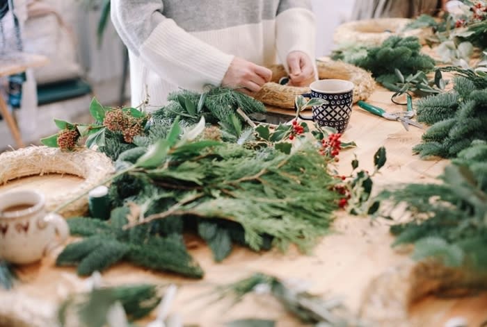 Wreath Making at Seaton Wetlands - Visit Devon