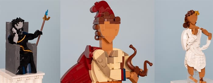 Brickus Orpheus Trail made from Lego Bricks - Cotswolds