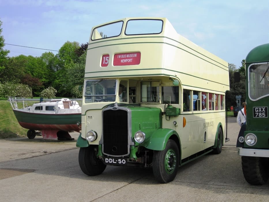 Display of 12 Historic restored buses - Cotswolds