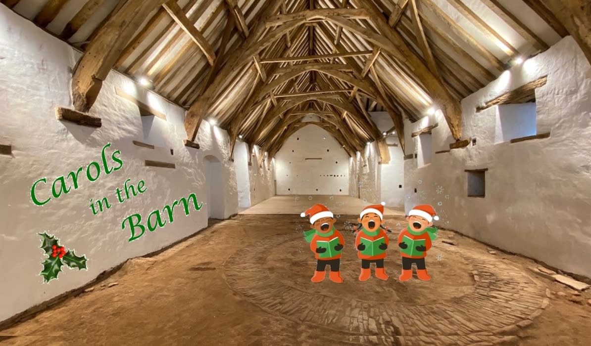 Carols in the Barn at Winterbourne Medieval Barn