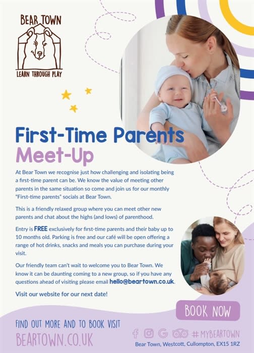 First Time Parents meet up at The Bear Town - Visit Devon