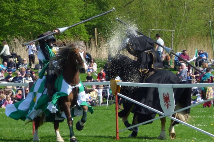 Jousting with the Knights of Albion - Visit Devon