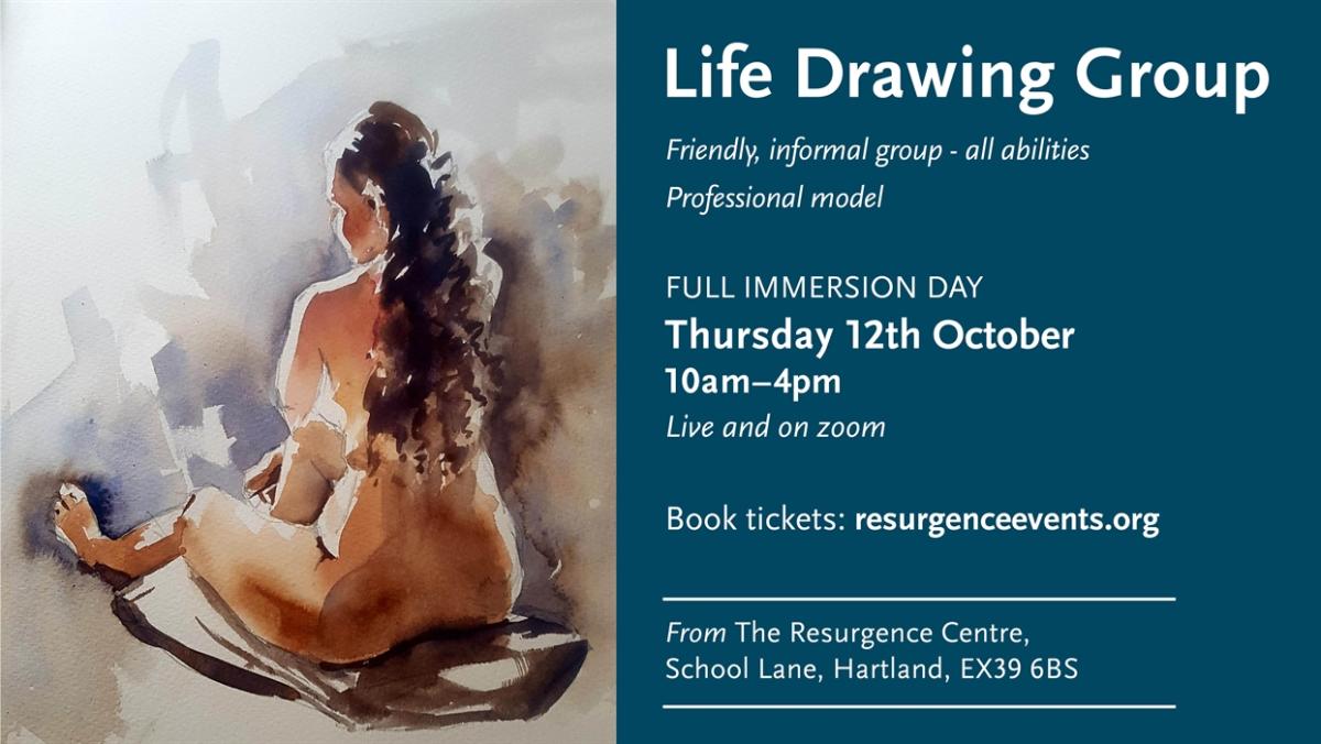 Life Drawing Day - Visit Devon