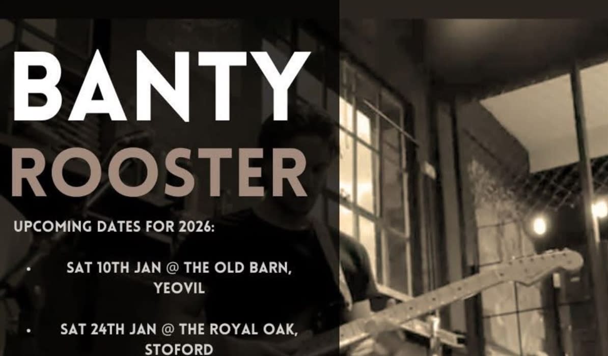 Banty Rooster at The Jolly Colliers