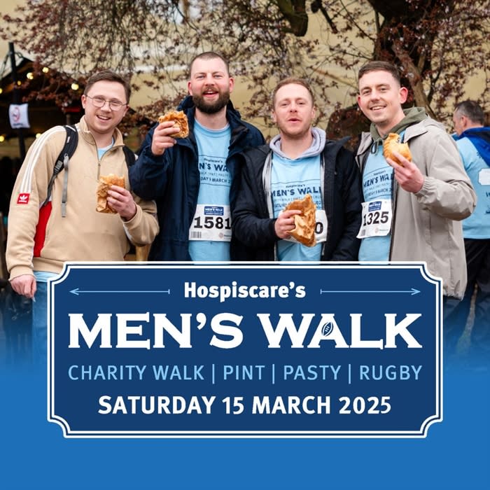 Hospiscare's Men's Walk 2025 - Visit Devon