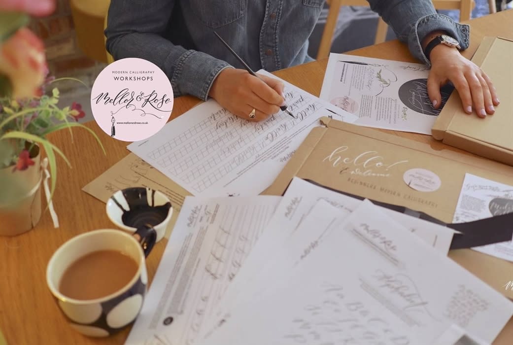 Modern Calligraphy Workshop at Highgrove Gardens - Cotswolds