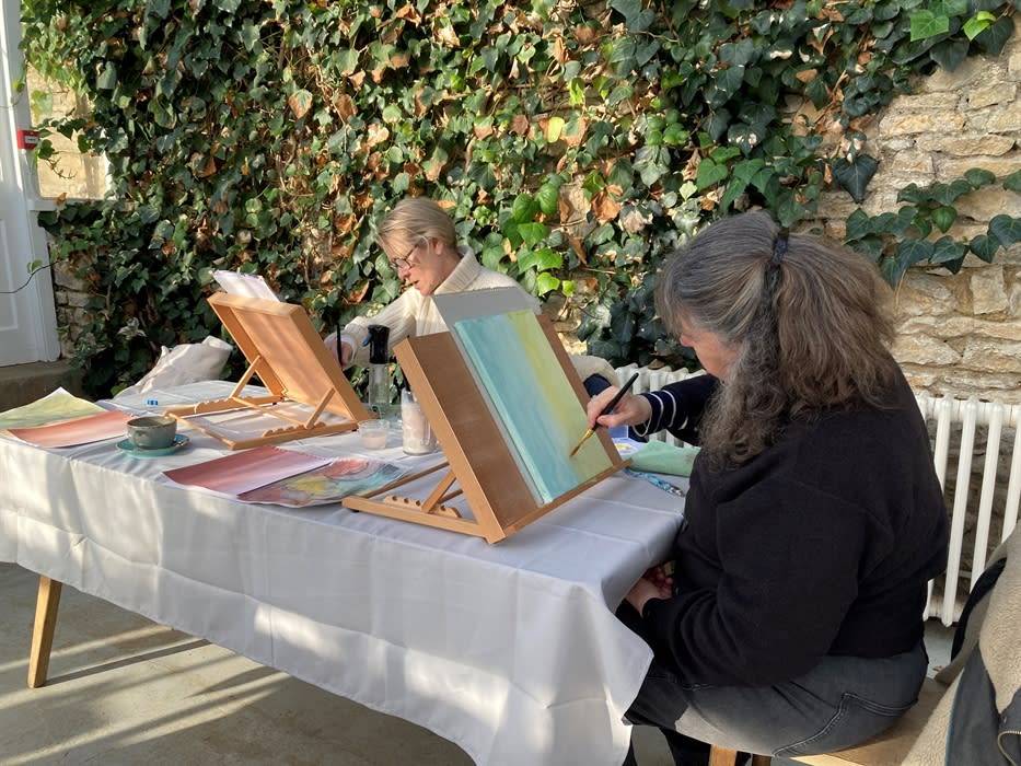 Miserden Workshop - Painting Using Natural Paints - Cotswolds