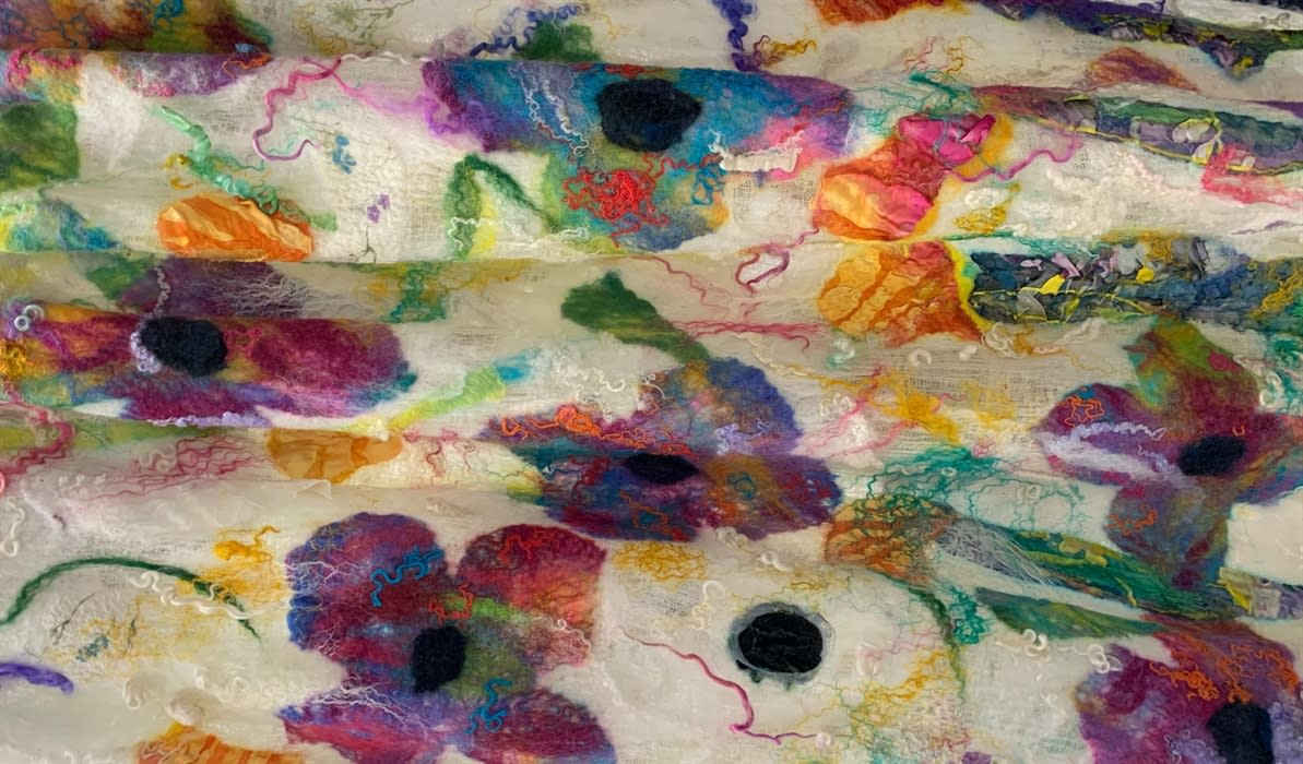 Nuno Felted Scarf - Visit Devon