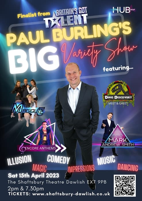 Paul Burling's BIG Variety Show - Visit Devon