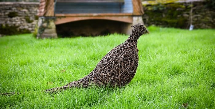 Pheasant Willow Weaving - Cotswolds