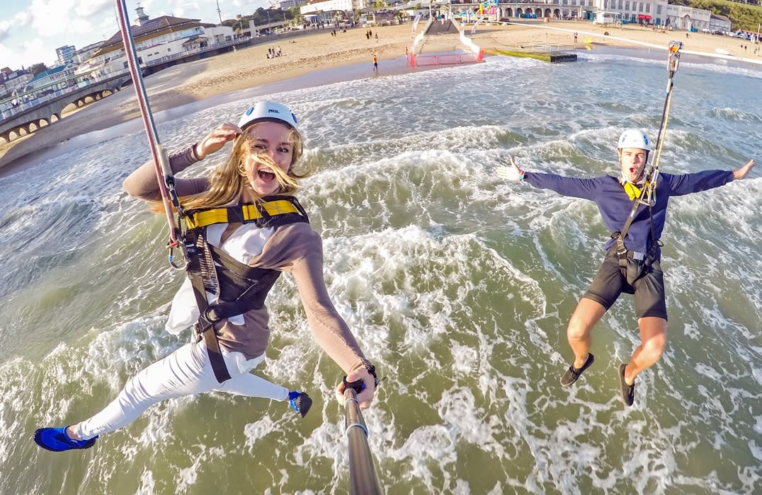 Rock Reef Activity Attraction and Pier Zip - Visit Dorset