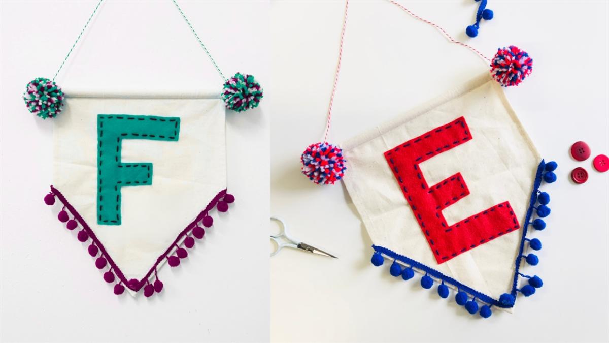 Make A Felt Initial Banner Workshop | 22nd August - Visit Devon